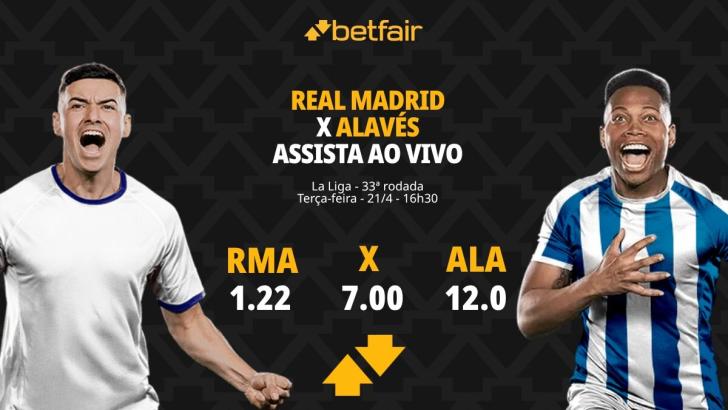 Real Madrid x Alavés - La Liga: Dicas, Palpites, Odds, Escalações ...