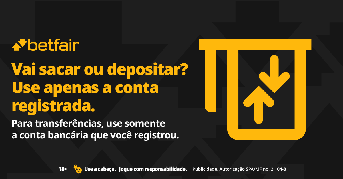 Como fazer depósitos e saques na Betfair