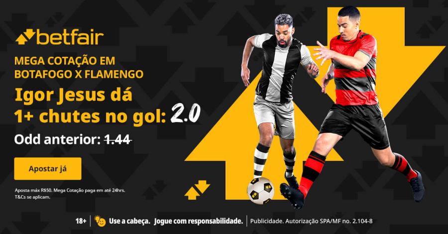 Botafogo x Flamengo: palpites, odds, onde assistir ao vivo, escalações ...
