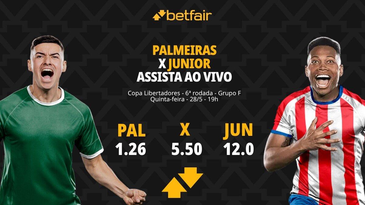 Palmeiras x Junior Barranquilla - Libertadores 2026: Dicas, Palpites ...